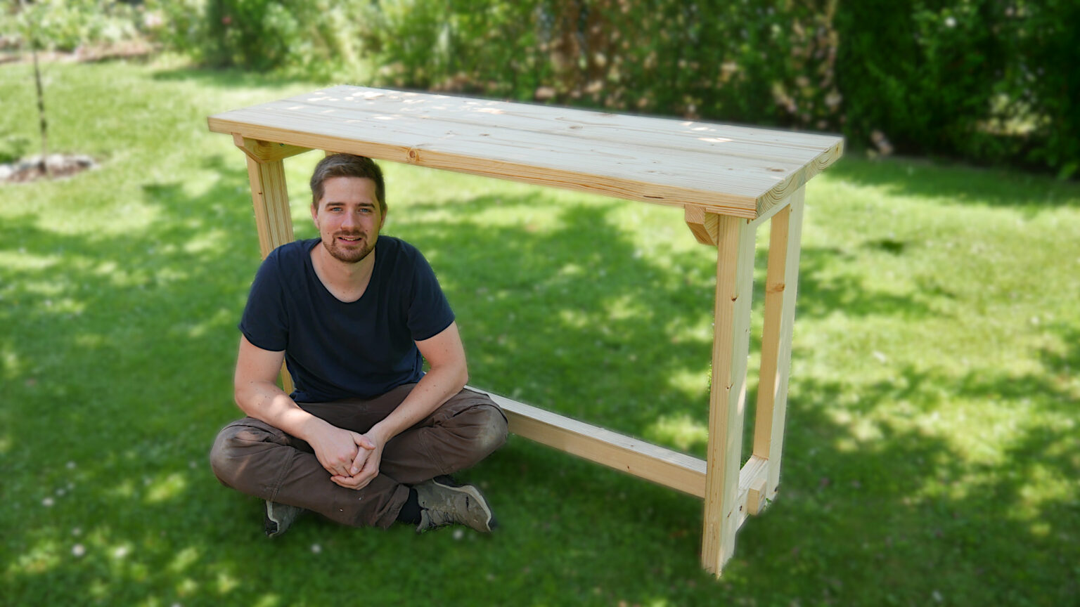 Werkbank aus Bauholz: Einen günstigen und robusten Tisch aus ...